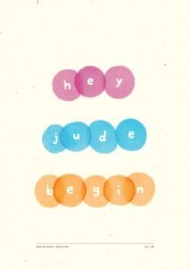 Hey Jude: designer ilustra música dos Beatles • Designerd