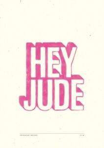Hey Jude: designer ilustra música dos Beatles • Designerd