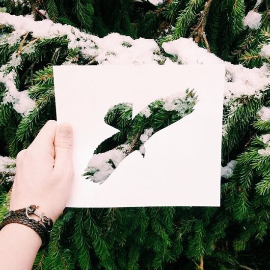 Os criativos recortes de papel de Nikolai Tolstyh • Designerd