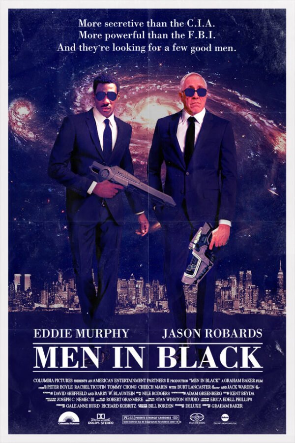 Pôsteres de filmes modernos redesenhados como sendo de outras épocas ...