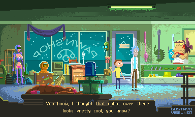 Cenas memoráveis de séries de TV em pixel art • Designerd