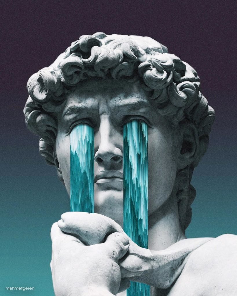 Ele mistura arte clássica com o mundo moderno e o resultado é incrível ...