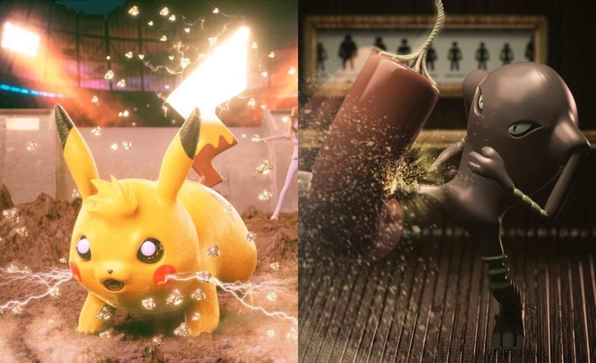Os impressionantes Pokémons em 3D de Lee Hyung Joo • Designerd