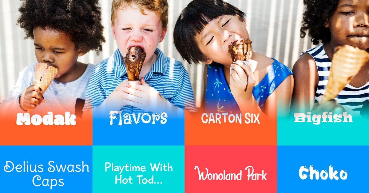 42 fontes de letras infantis e divertidas (gratuitas e premium) • Designerd