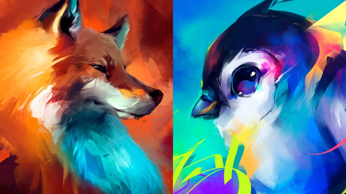 Incríveis desenhos com cores invertidas de Brian Lai • Designerd