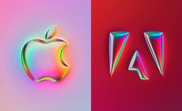 Neumorfismo exagerado em logos famosos, por Martin Naumann • Designerd