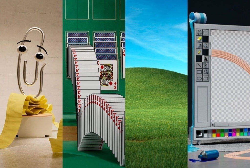 Microsoft cria 4 wallpapers nostálgicos em parceria com o artista Six N ...