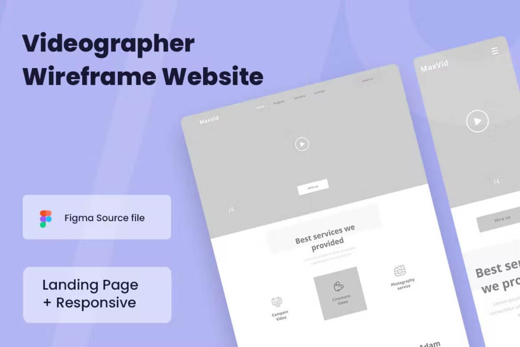 24 Templates de Wireframe para Figma (gratuitos e premium) • Designerd