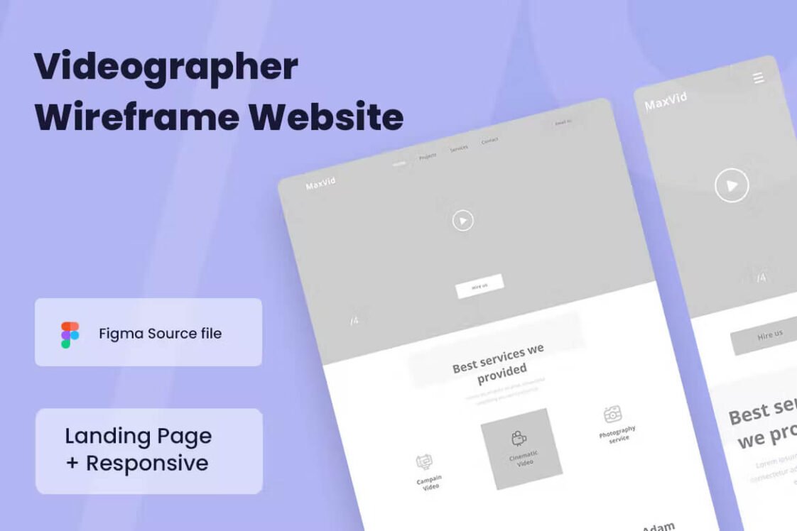24 Templates de Wireframe para Figma (gratuitos e premium) • Designerd
