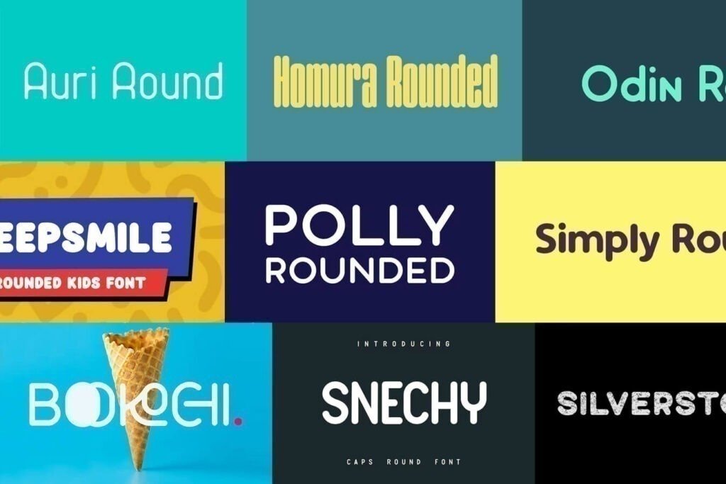 20 Fontes Arredondadas (grátis e premium) para você baixar • Designerd