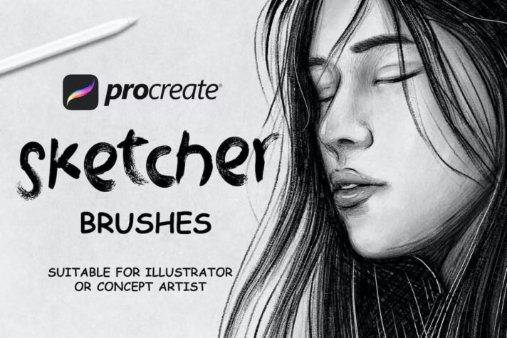 30 Brushes para Procreate (grátis e premium) para download • Designerd