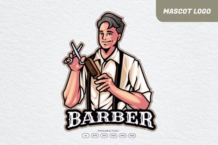 Logo de barbearia: dicas de como criar e 34 logotipos para você se ...
