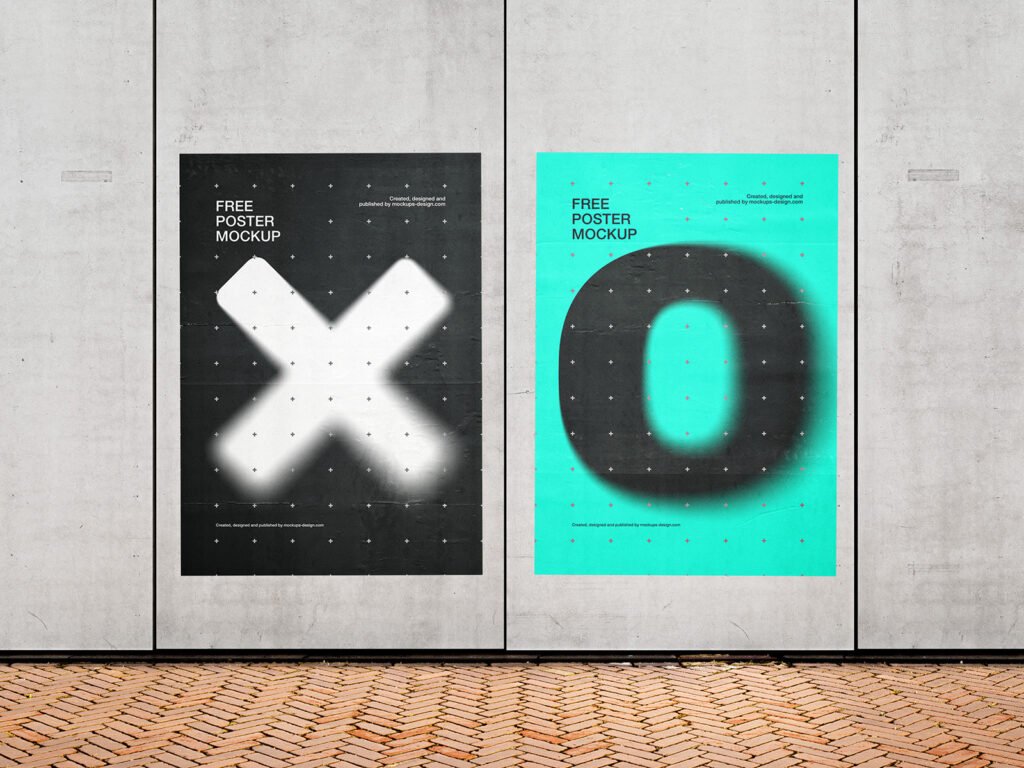 Mockup PSD de bandeira wind banner • Designerd