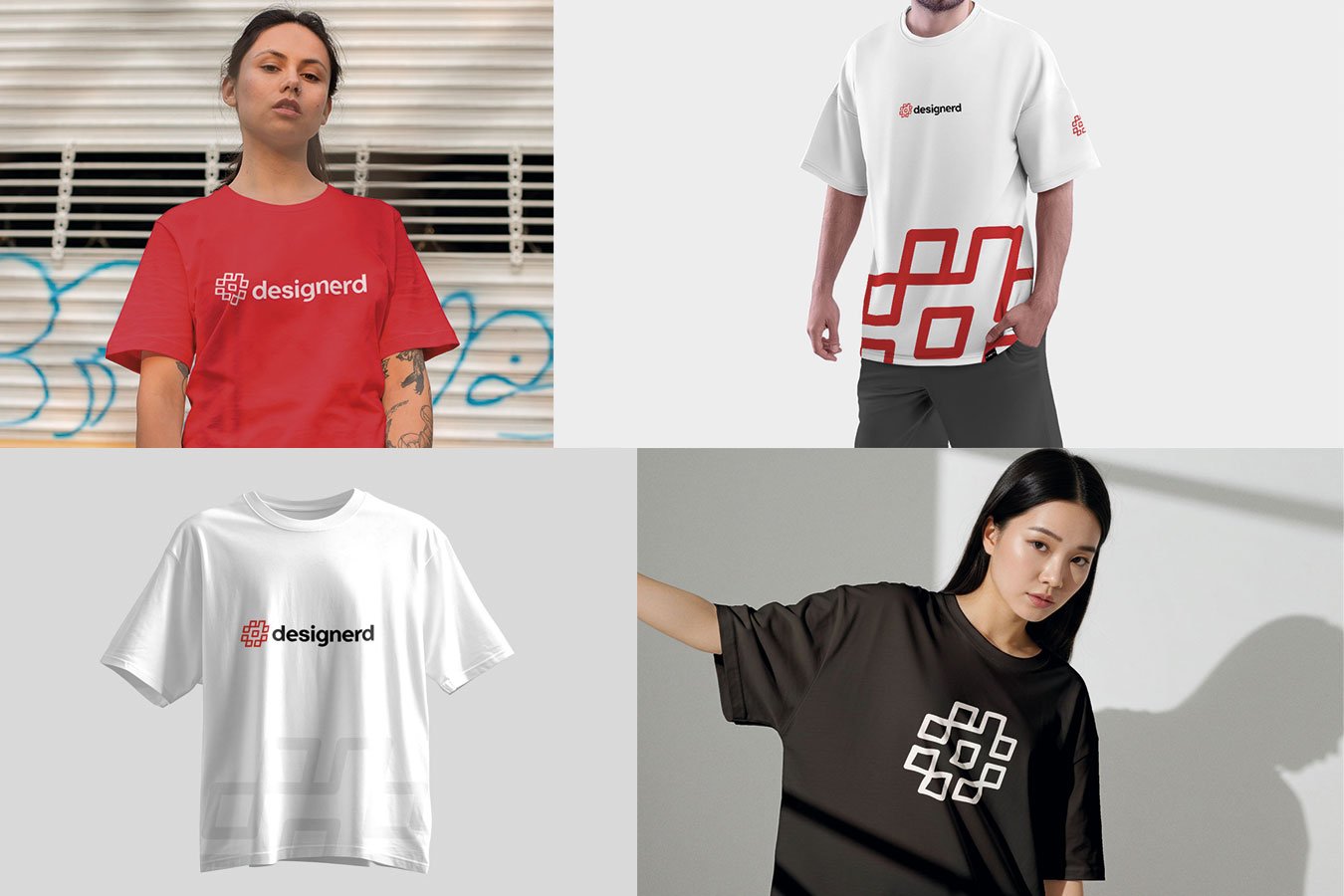 Mockup de Camiseta Oversized: 22 modelos gratuitos e premium para seus ...