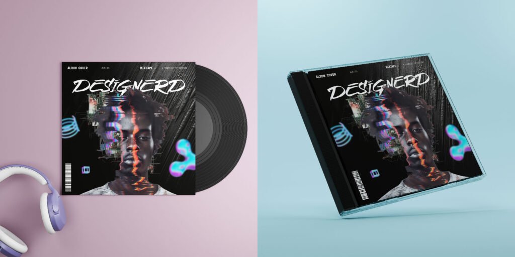 Como criar Capa de Álbum online (grátis e rápido) • Designerd